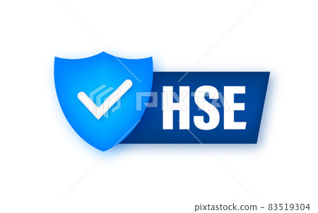 HSE label. Health, Safety, Environment. Icon... - Stock Illustration ...