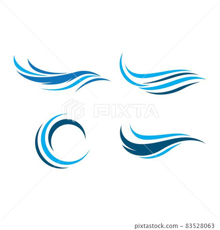 Water wave logo images - Stock Illustration [83528063] - PIXTA