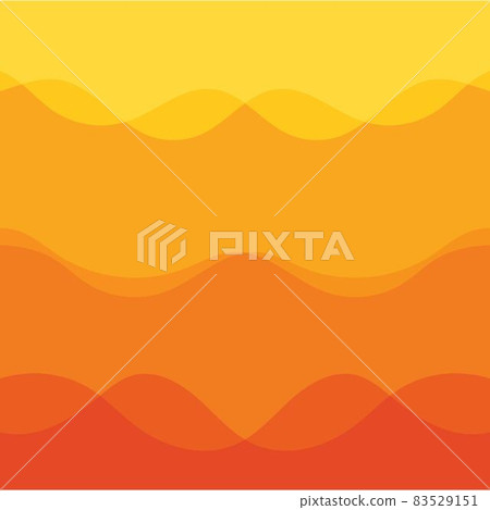 Dynamic wave color background - Stock Illustration [83529151] - PIXTA
