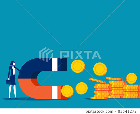 Start earn money concept. Business financial... - Stock Illustration ...