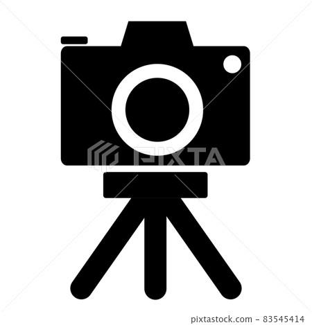 Camera and tripod icons - Stock Illustration [83545414] - PIXTA