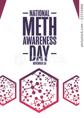 National Meth Awareness Day. November 30.... - Stock Illustration ...