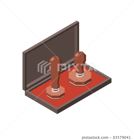 Vintage Wet Stamps Composition - Stock Illustration [83579041] - PIXTA