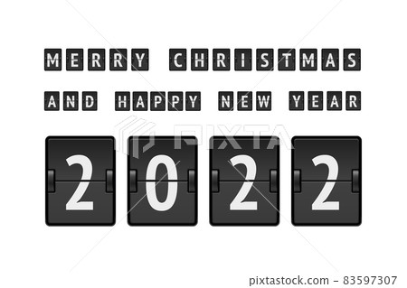 Countdown to Christmas flip number advent... - Stock Illustration ...