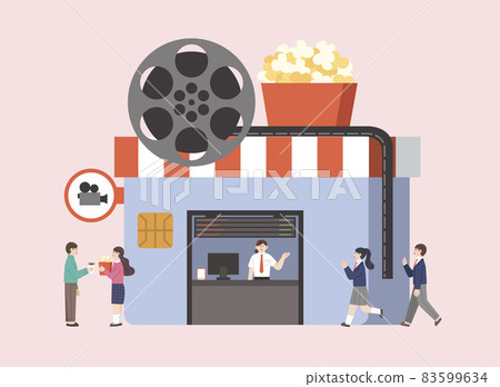 credit card benefit for movies - Stock Illustration [83599634] - PIXTA