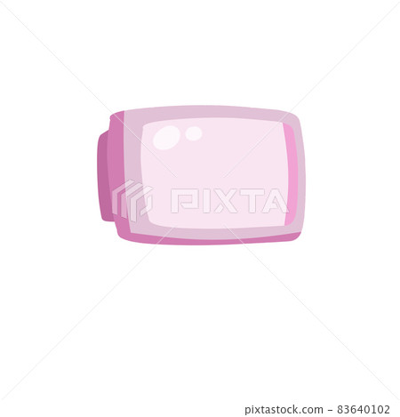 Computer monitor. Retro Screen of the device.... - Stock Illustration ...