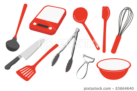 Kitchenware illustration set - Stock Illustration [83664640] - PIXTA