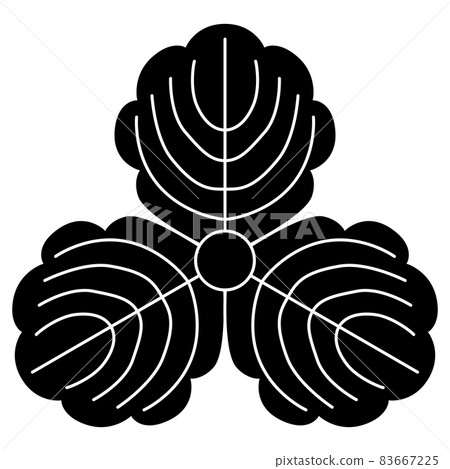 It is the family crest of Shima Sakon and Kasai... - Stock Illustration ...