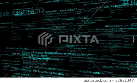 Visionary programming and coding of future... - Stock Illustration ...