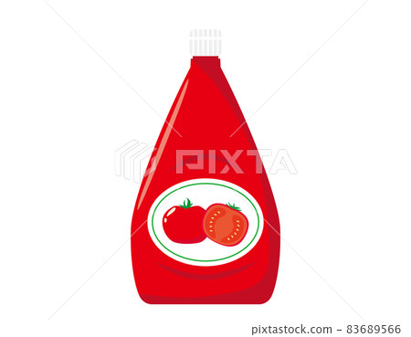 Ketchup sauce icon illustration - Stock Illustration [83689566] - PIXTA