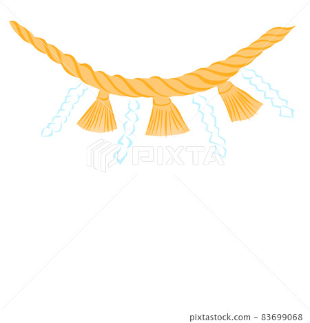 Vector illustration of shimenawa - Stock Illustration [83699068] - PIXTA