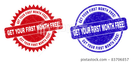 GET YOUR FIRST MONTH FREE Round and Rosette... - Stock Illustration ...