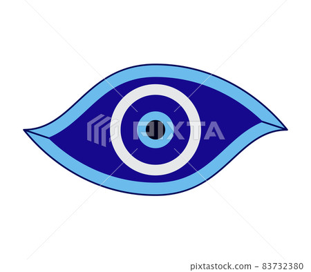 Turkish nazar symbol. Greek charm or amulet. - Stock Illustration ...