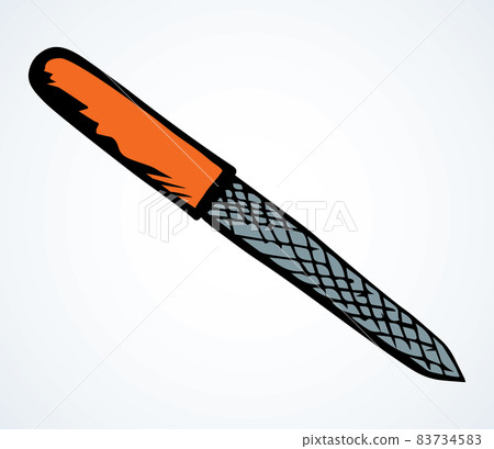 Nail file. Vector drawing icon-插圖素材 [83734583] - PIXTA圖庫