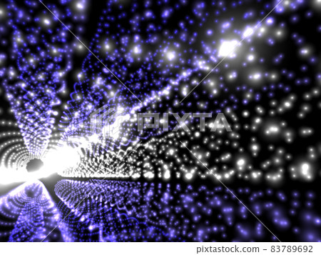 Singularity. Light that rushes through... - Stock Illustration ...