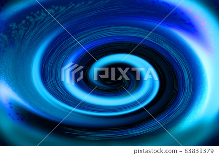 A bright blue glowing vortex - Stock Illustration [83831379] - PIXTA