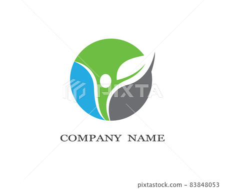 Human health symbol vector icon illustration - Stock Illustration ...