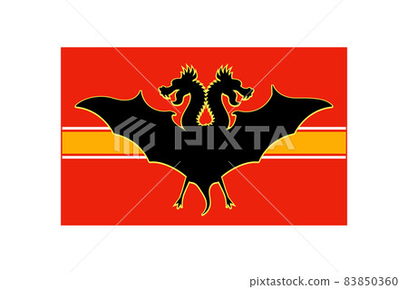 national flag, national flags, dragon - Stock Illustration [83850360 ...