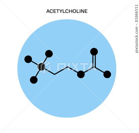 Acetylcholine formula icon - Stock Illustration [83866551] - PIXTA
