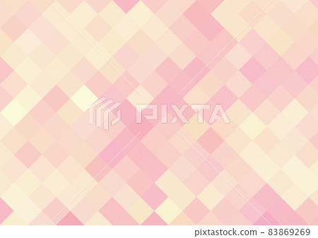 Pink geometric abstract background - Stock Illustration [83869269] - PIXTA