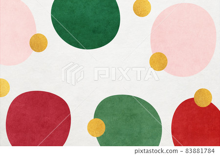 Modern Japanese paper texture_Abstract circular... - Stock Illustration ...