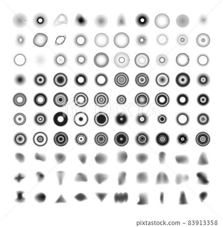 Set of Dot Patterns - Stock Illustration [83913358] - PIXTA
