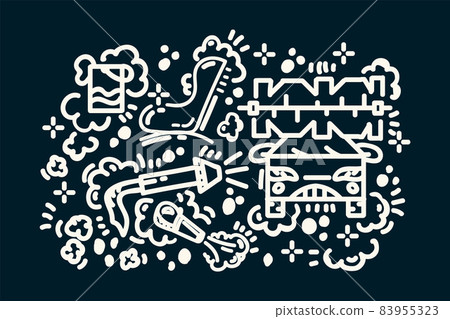 Car wash pattern. Vector cleaning of... - Stock Illustration [83955323 ...