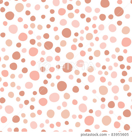 Abstract spotted seamless pattern in pastel colors - Stock Illustration ...