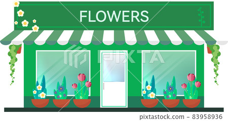 Graphic vintage boutique. A detailed and... - Stock Illustration ...