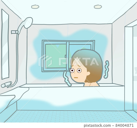 Cold bathroom - Stock Illustration [84004871] - PIXTA