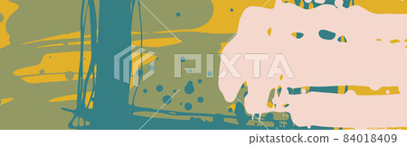Abstract color hand drawn backgrounds for design. - Stock Illustration ...