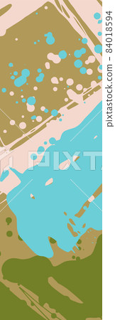 Abstract color hand drawn backgrounds for design. - Stock Illustration ...