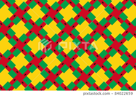 Geometric pattern in the colors of the national... - Stock Illustration ...