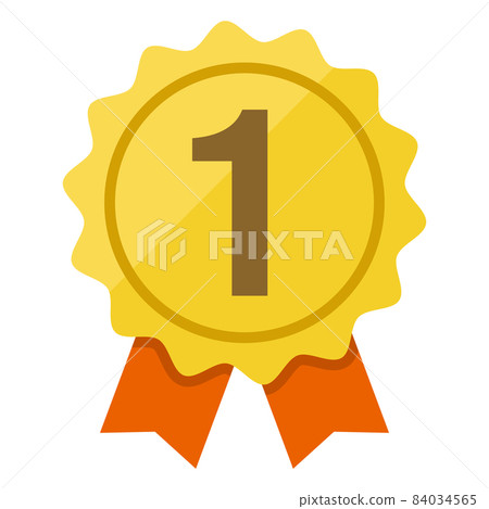 Ranking 1st badge icon - Stock Illustration [84034565] - PIXTA