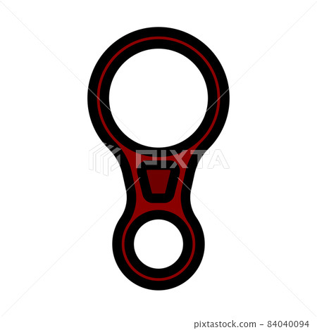 Alpinist Descender Icon - Stock Illustration [84040094] - PIXTA