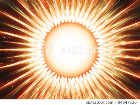 Abstract sun illustration - Stock Illustration [84047520] - PIXTA
