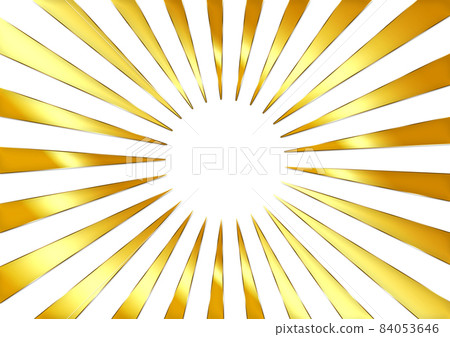 Illustration of abstract sun rays - Stock Illustration [84053646] - PIXTA
