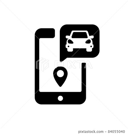 Vehicle dispatch app, carpool app, share ride... - Stock Illustration ...