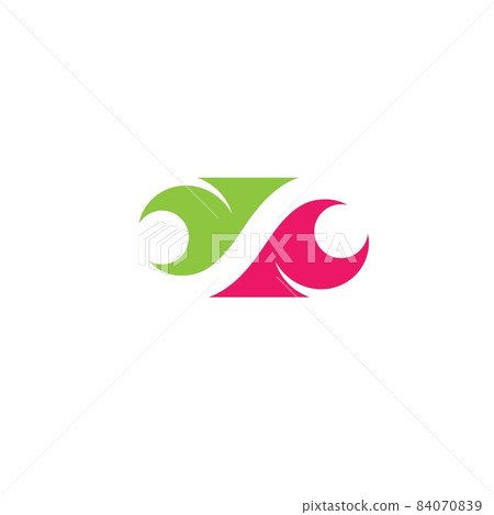 infinity people hand shaking icon vector...-插圖素材 [84070839] - PIXTA圖庫