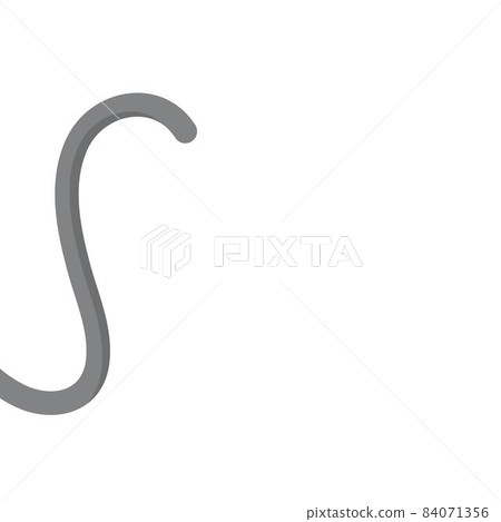 monkey tail vector icon illustration design... - Stock Illustration ...
