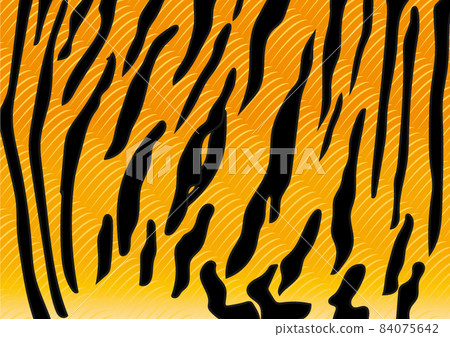 Tiger pattern background - Stock Illustration [84075642] - PIXTA