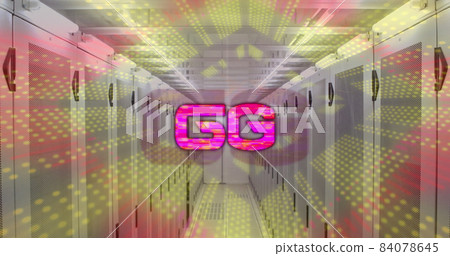 Image of 6g text with scope scanning over... - Stock Illustration [84078645] - PIXTA