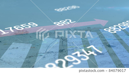 Digital composite image of multiple changing... - Stock Illustration [84079017] - PIXTA