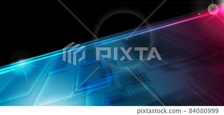 Abstract futuristic technology galaxy background - Stock Illustration ...