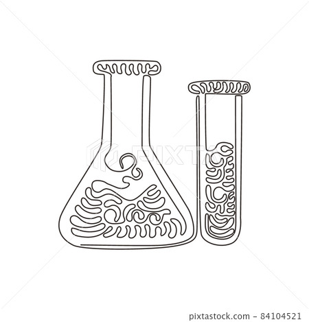 Chemistry Lab Equipment Drawings Borosilicate Glass Round Laboratory