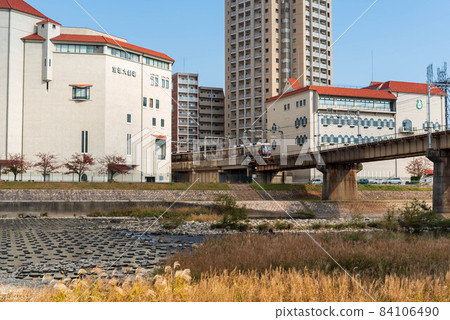 Hankyu Imazu Line Rail Bridge - Stock Photo [84106490] - PIXTA