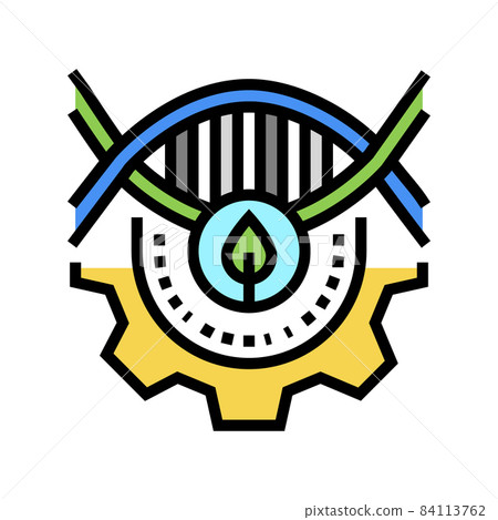 biotechnology processing color icon vector...-插圖素材 [84113762] - PIXTA圖庫