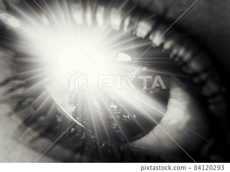 Illustration of shining eyes - Stock Illustration [84120293] - PIXTA