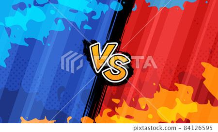 VS_Battle background... - Stock Illustration [84126595] - PIXTA