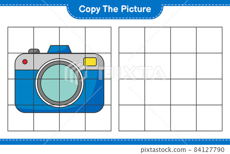 Copy the picture, copy the picture of Camera... - Stock Illustration ...